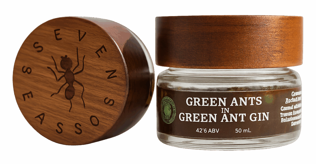 Green Ant Cocktail Jar - Seven Seasons